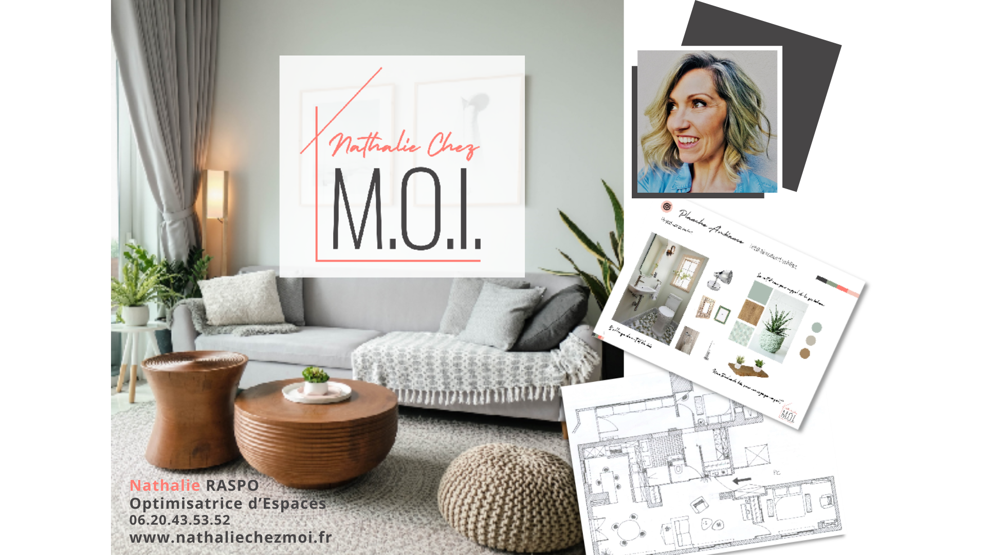 Présentation de Nathalie Chez M.O.I. – Cabinet d’Optimisation d’Espaces